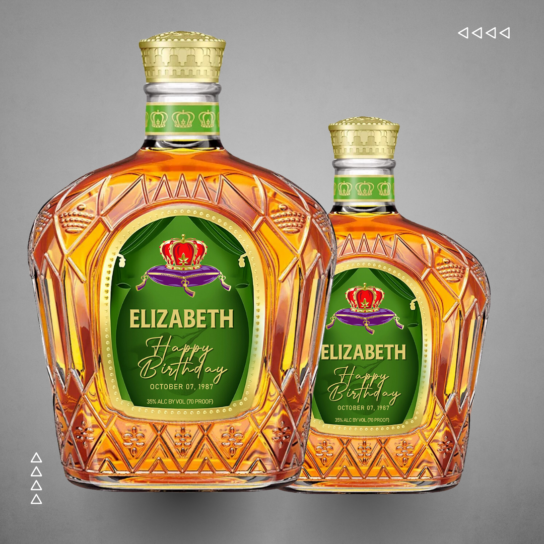 Printable Crown Royal Apple Label editable – CustomCraftedbyBella
