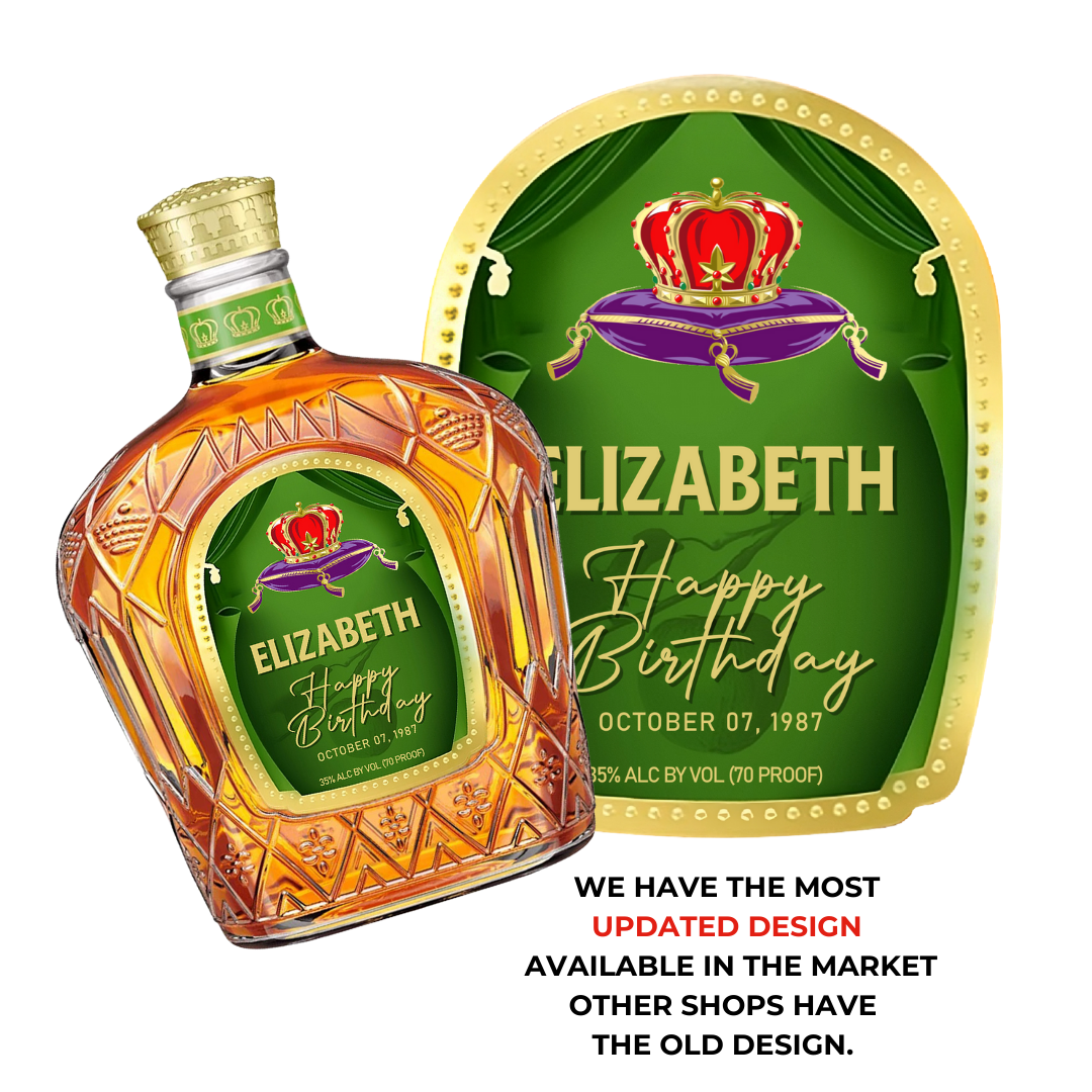 Printable Crown Royal Apple Label editable – CustomCraftedbyBella