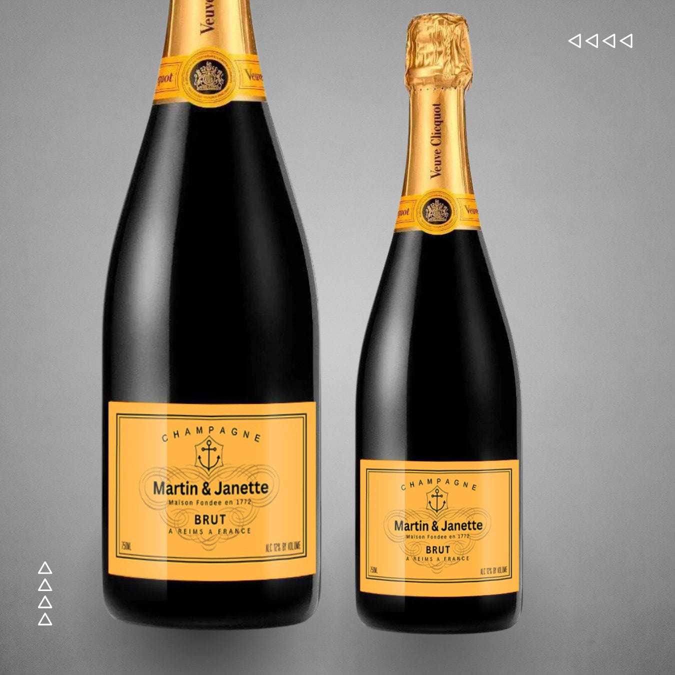 Printable Champagne label editable – CustomCraftedbyBella